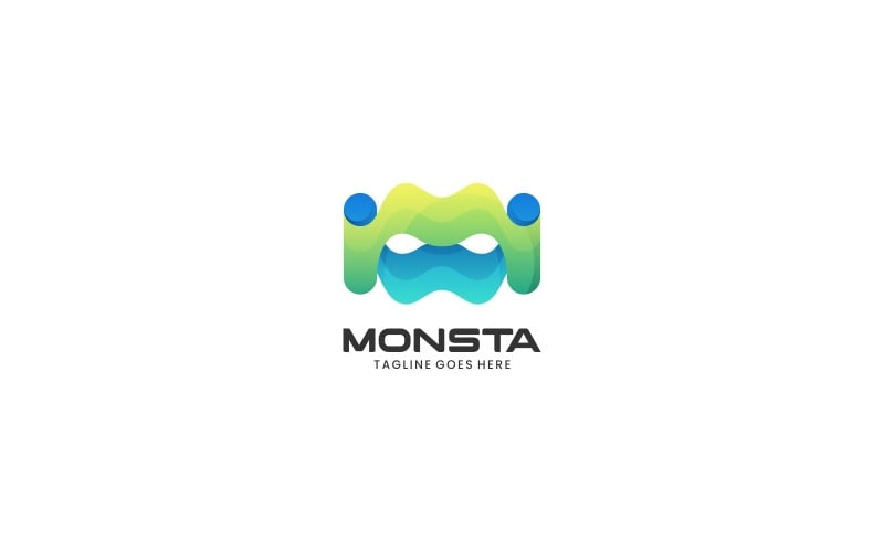 Letter M Gradient Logo Style 5 #280409 - TemplateMonster