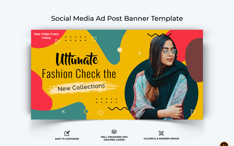 Fashion Facebook Ad Banner Design-20 - TemplateMonster
