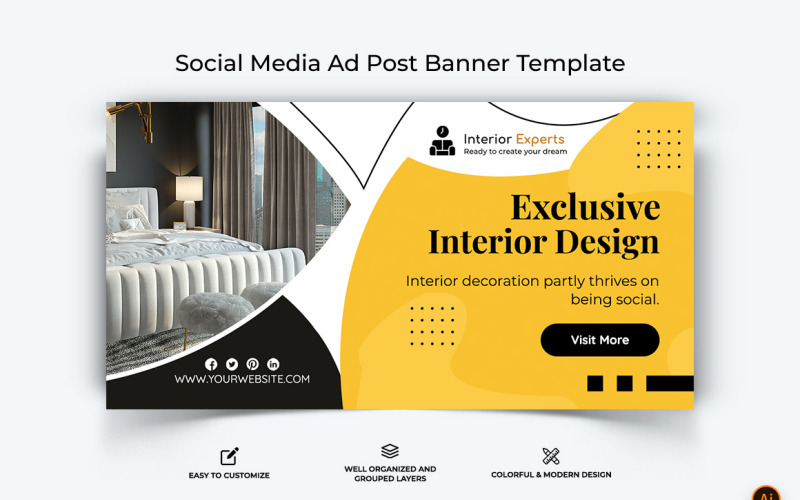 Interior Facebook Ad Banner Design-22 - TemplateMonster