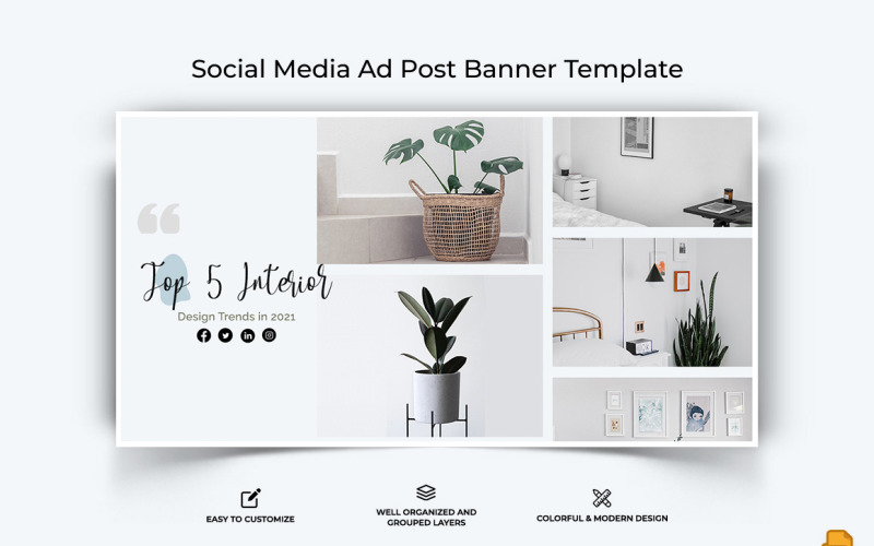Interior Design Facebook Ad Banner Design-007