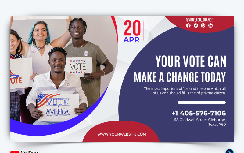 Political Campaign YouTube Thumbnail Design Template-04
