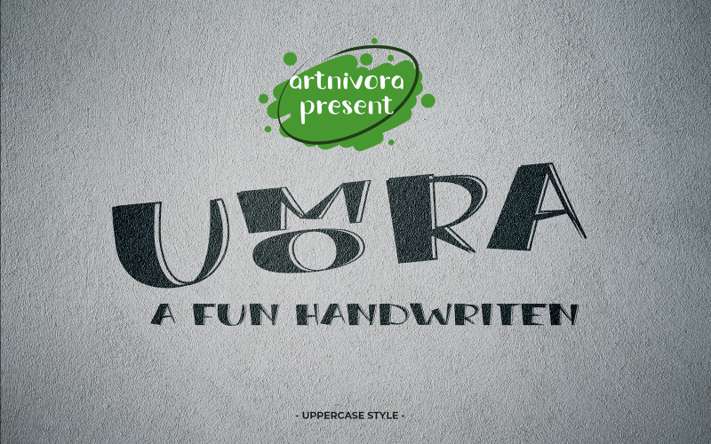 Umora - Fuente manuscrita divertida #283342 - TemplateMonster