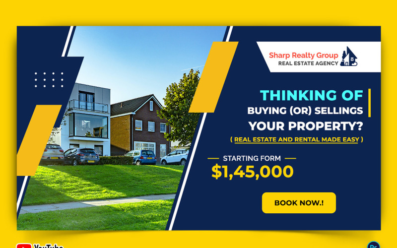Real Estate YouTube Thumbnail Design Template-04