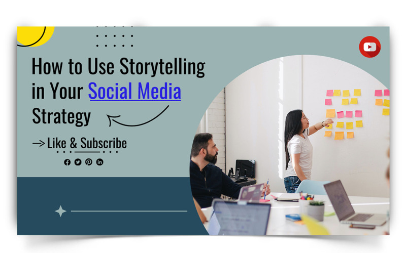 Social Media Workshop YouTube Thumbnail Design Template-19