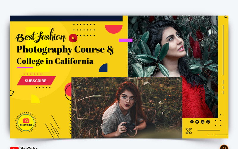 Photography YouTube Thumbnail Design -11 - TemplateMonster