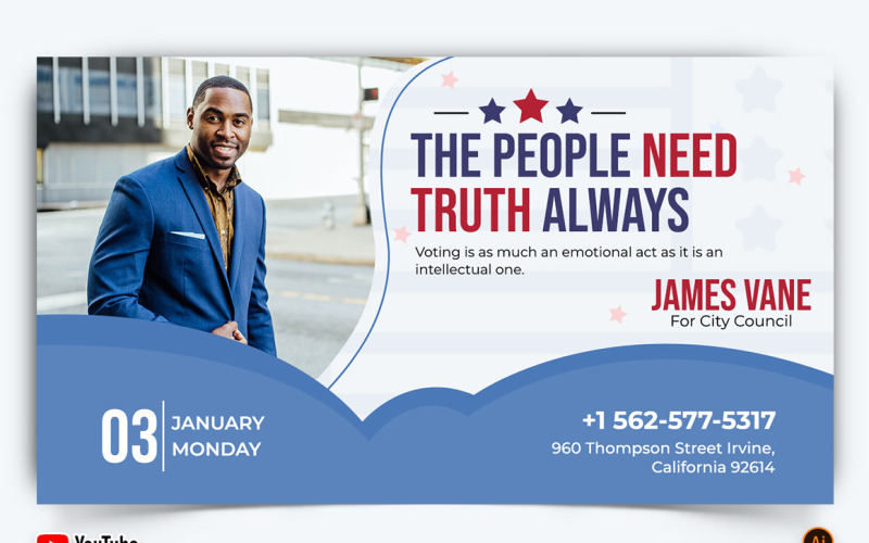 Political Campaign YouTube Thumbnail Design -07