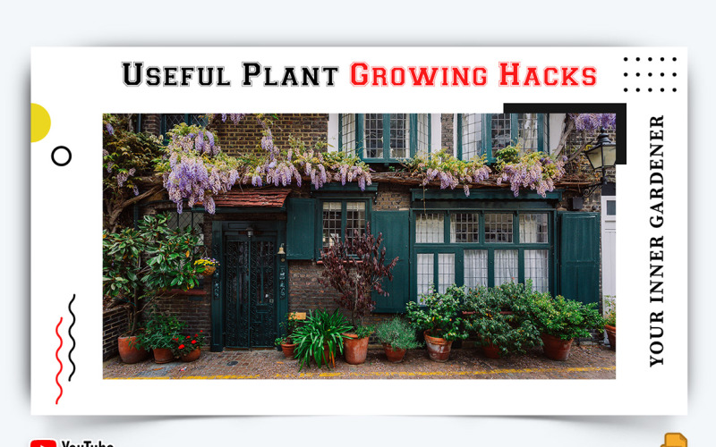 Home Gardening YouTube Thumbnail Design -009