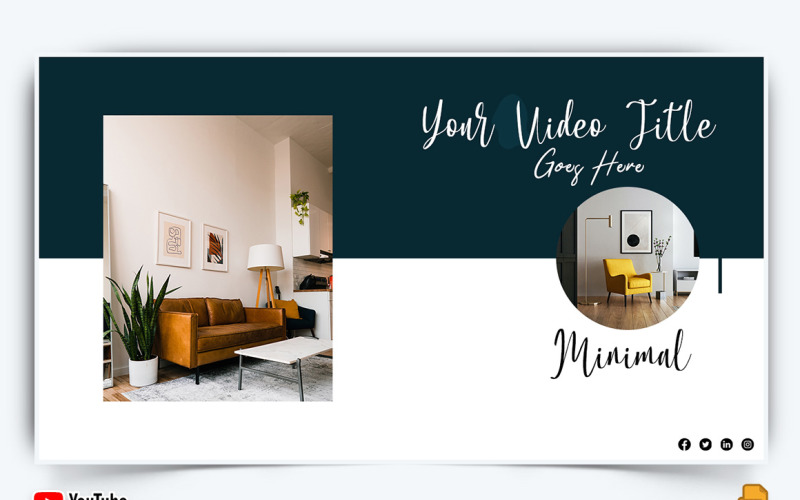 Interior Minimal YouTube Thumbnail Design -009