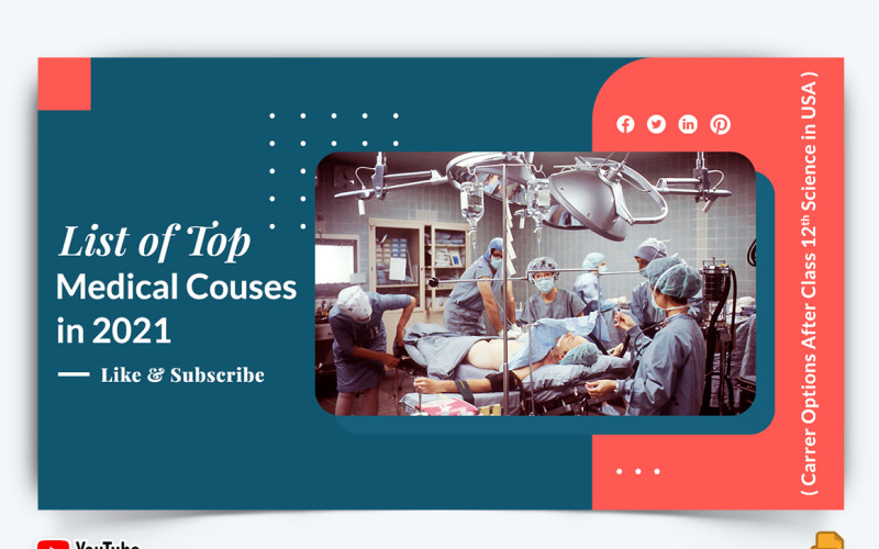 Medical and Hospital YouTube Thumbnail Design -001