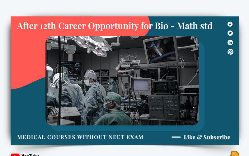 Medical and Hospital YouTube Thumbnail Design -002