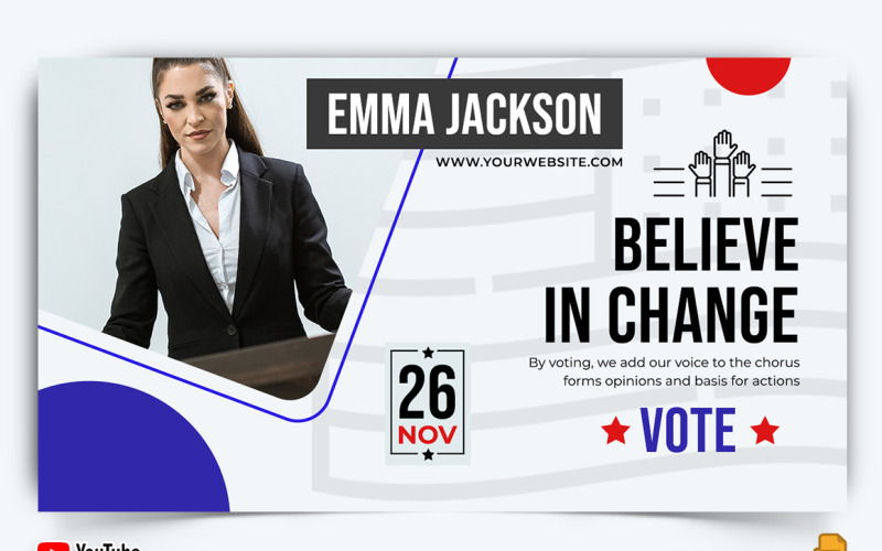 Political Campaign YouTube Thumbnail Design -002