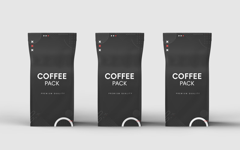 Coffee Pack Mockup Vol 07 #284907 - TemplateMonster