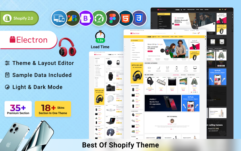 Electron - Mega Electronics Super Shopify 2.0 Theme