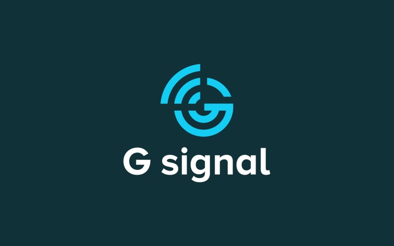 Letter G Signal Technology Logo #285295 - TemplateMonster