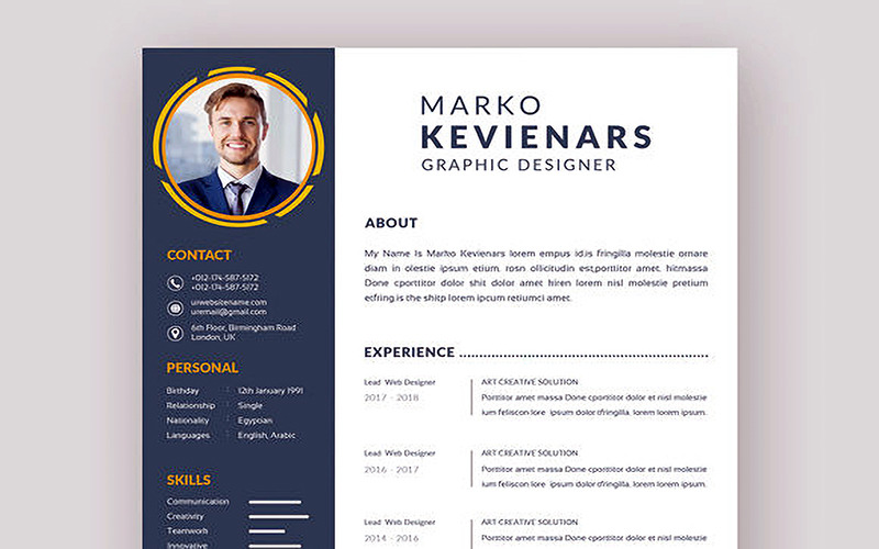 Ponad 25 bezpłatnych szablonów CV i CV w programie Microsoft Word ...