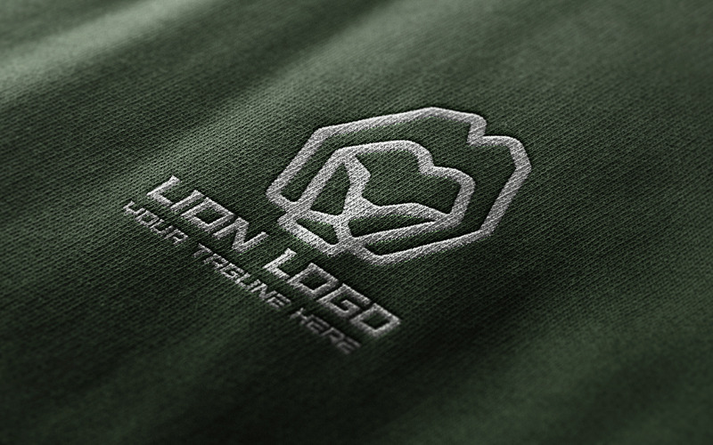 Logotipo da Lion Company para a empresa - TemplateMonster