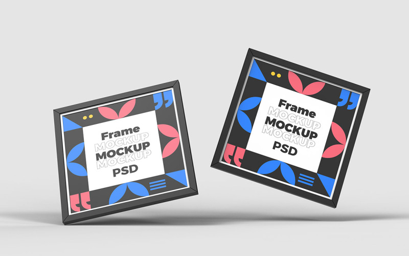 Modello di mockup cornice Vol 04 #285370 - TemplateMonster