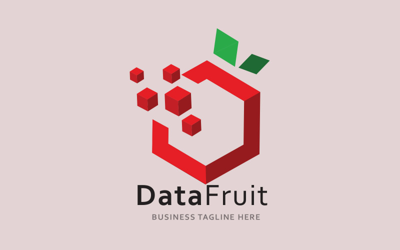 DAS Design Data Fruit Logo #285922 - TemplateMonster