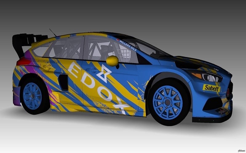 2016 Ford Focus RS RX 3D model #286229 - TemplateMonster