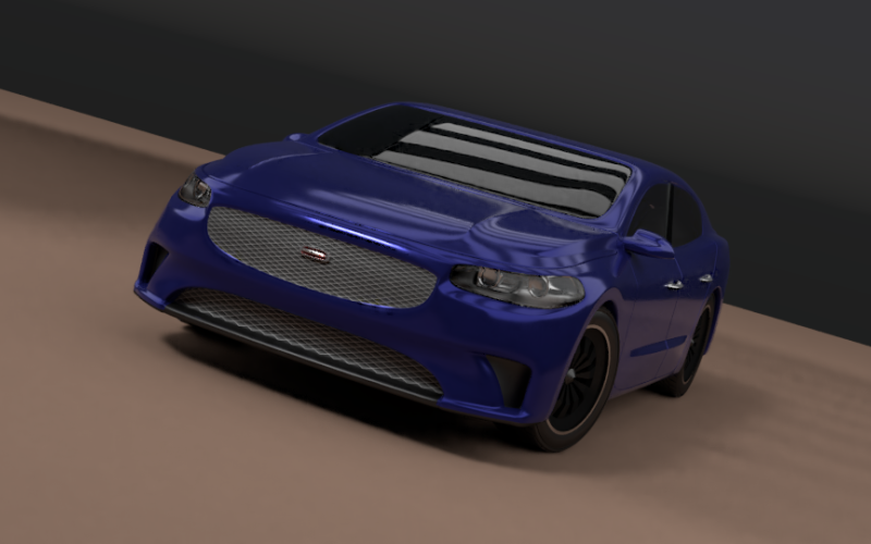 Generic Super Sport Car 3d Model #286231 - TemplateMonster