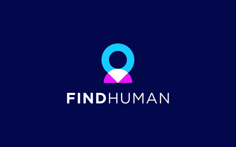 Find People Location Pointer Logo #286387 - TemplateMonster