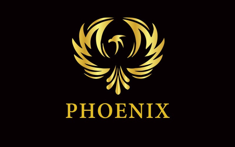 Mythical Creature phoenix Logo #287298 - TemplateMonster