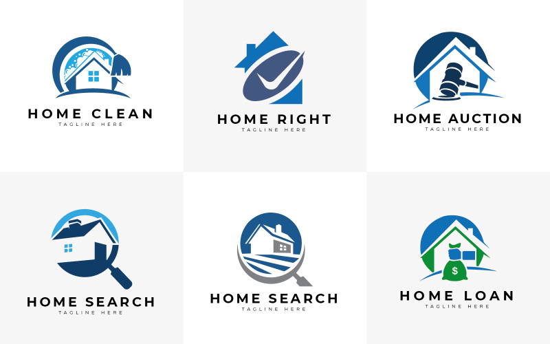 Collections de logos pour la maison #287307 - TemplateMonster