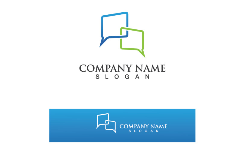 Bubble Chat Social Template 6 #288274 - TemplateMonster