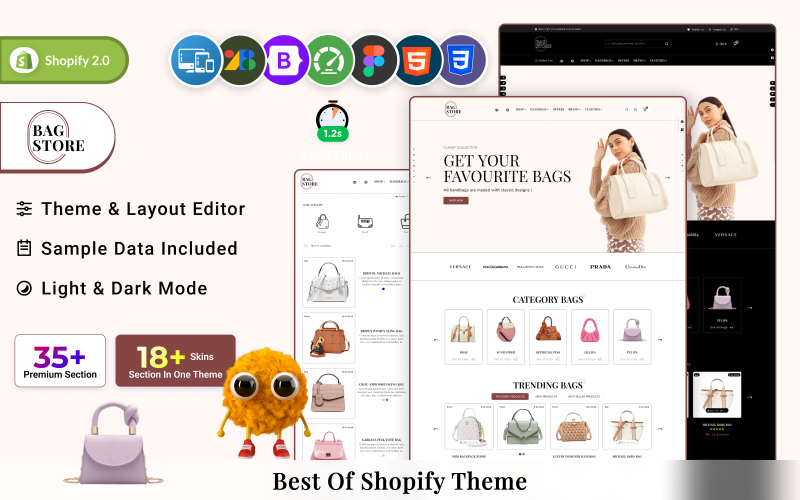 Bagstore - Thème Mega Bag Super Shopify 2.0 - TemplateMonster