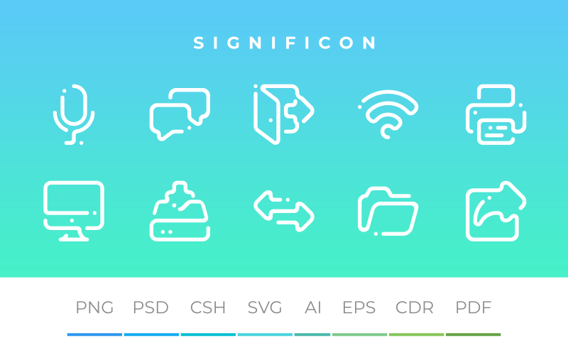 Insignificon - 126 Unique Icons Iconset - TemplateMonster