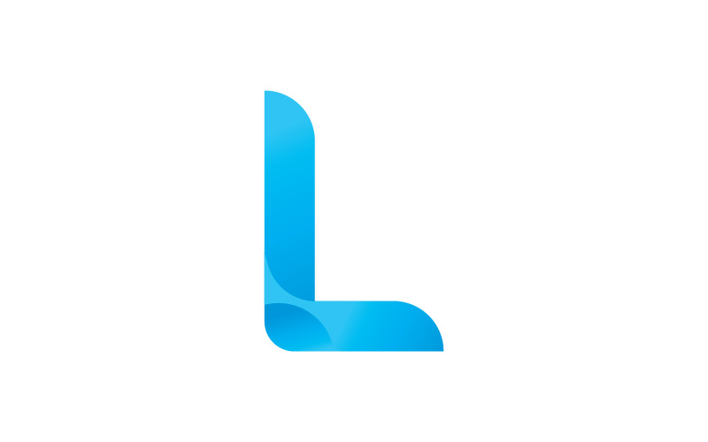 Plantilla de icono de vector de logotipo de letra L2
