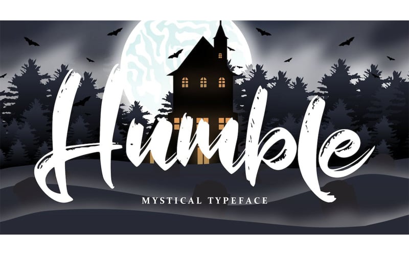 Fuente de tipografía mística humilde - TemplateMonster