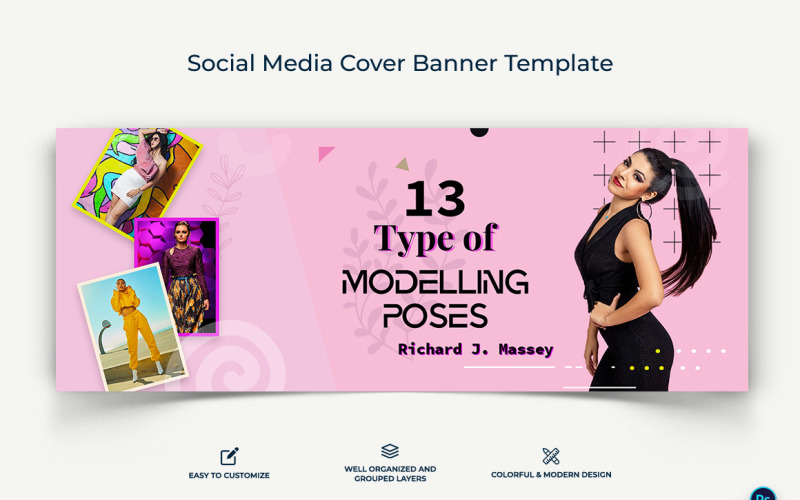 Fashion Facebook Cover Banner Design Template-03