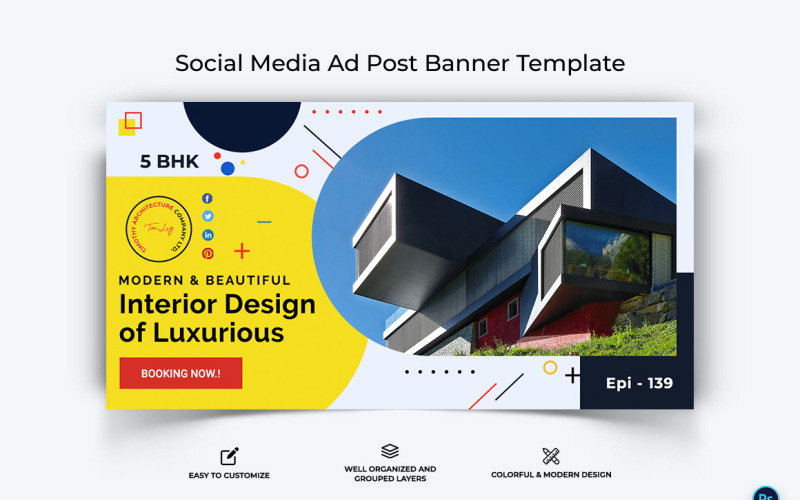 Architecture Facebook Ad Banner Design Template-03