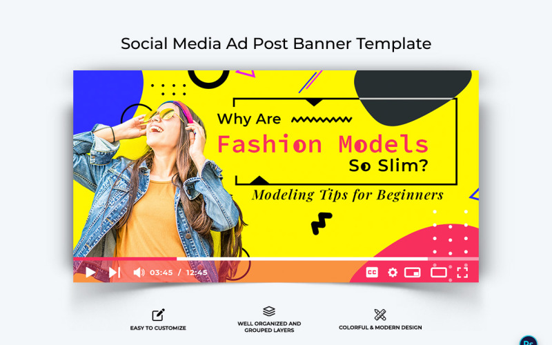 Fashion Facebook Ad Banner Design Template-11