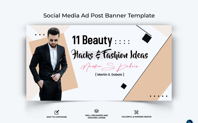 Fashion Facebook Ad Banner Design Template-24