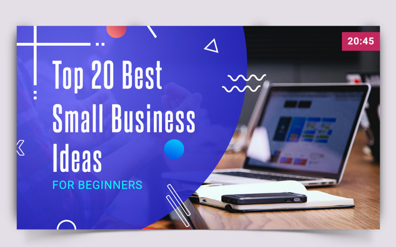 Business Service YouTube Thumbnail Design Template-05