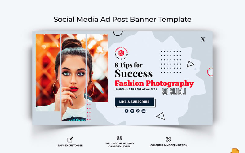 Fashion Facebook Ad Banner Design-009 - TemplateMonster