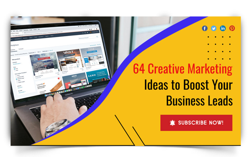 Digital Marketing YouTube Thumbnail Design Template-06