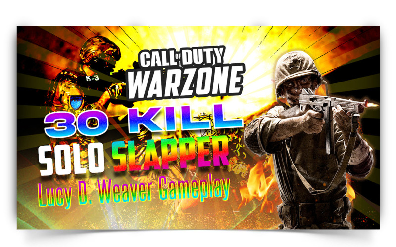 Gaming YouTube Thumbnail Design Template-02 - TemplateMonster