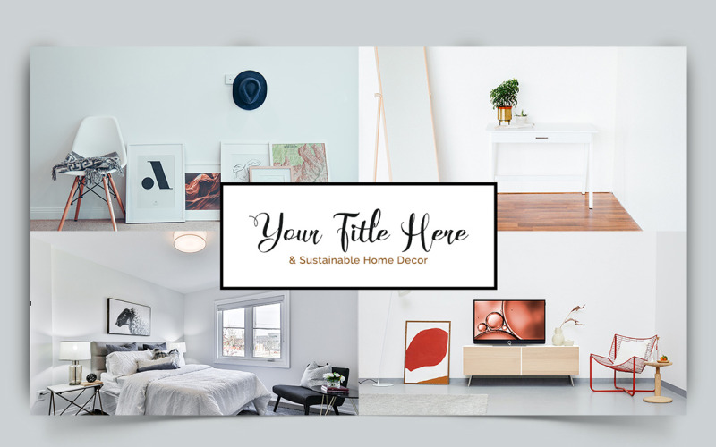 Interior Minimal YouTube Thumbnail Design Template-08
