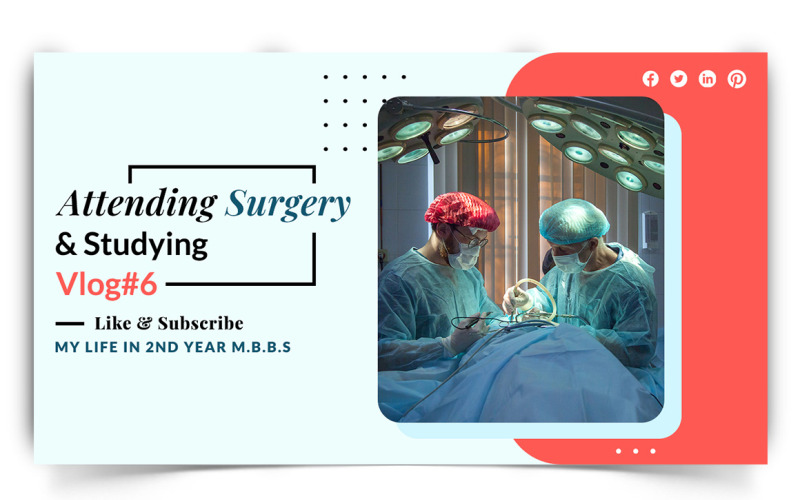 Medical and Hospital YouTube Thumbnail Design Template-03