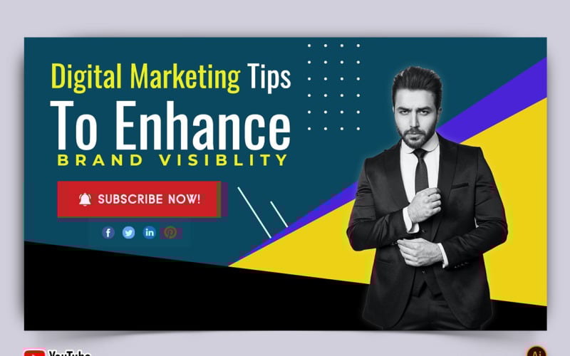 Digital Marketing YouTube Thumbnail Design -07