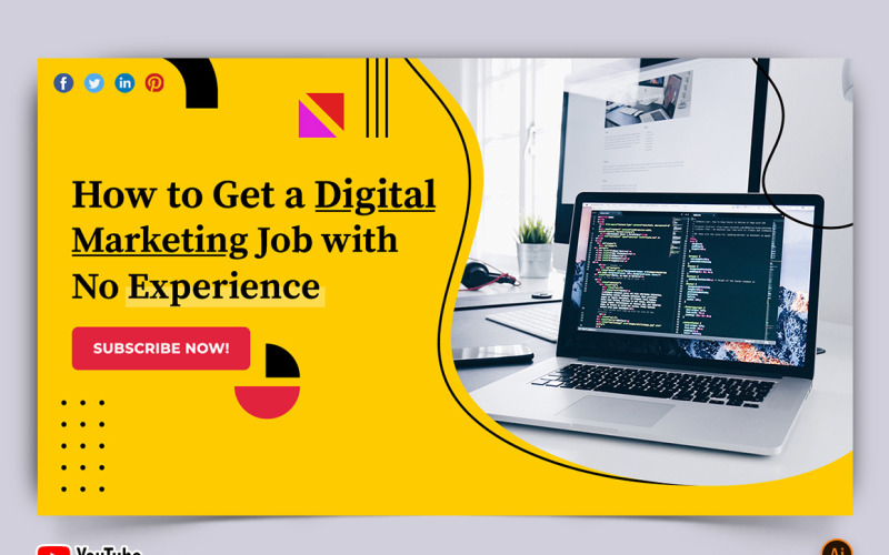 Digital Marketing YouTube Thumbnail Design -15