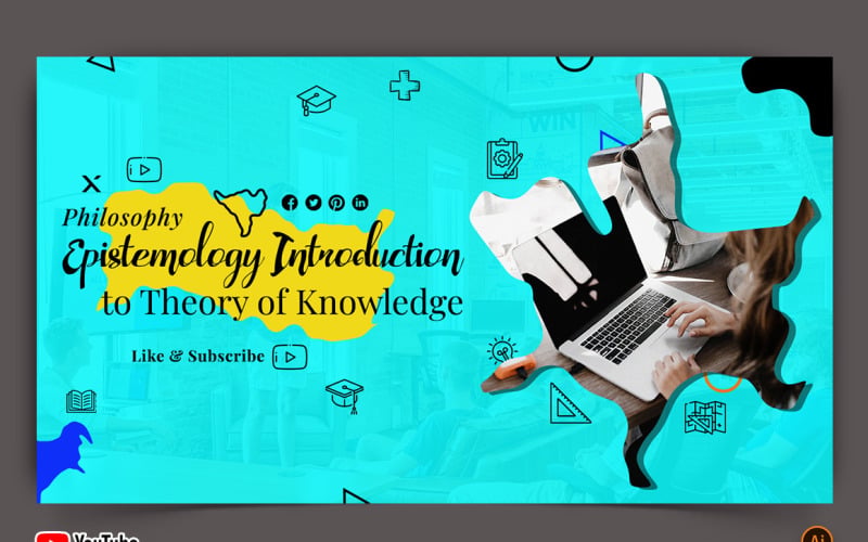 Education YouTube Thumbnail Design -09 - TemplateMonster