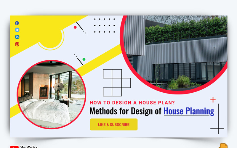 Architecture YouTube Thumbnail Design -014 - TemplateMonster