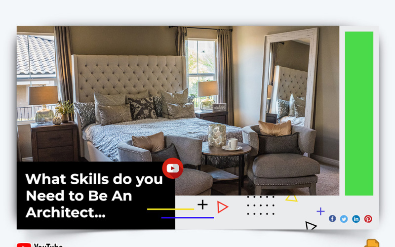 Architecture YouTube Thumbnail Design -016 - TemplateMonster