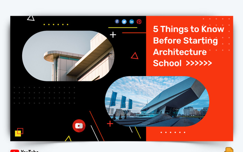 Architecture YouTube Thumbnail Design -018 - TemplateMonster