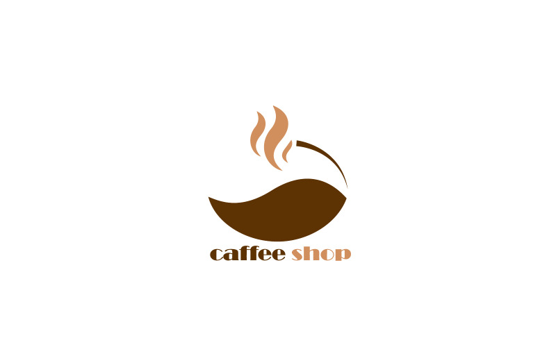 Caffee Shop caffien Café Caneca Logo - TemplateMonster