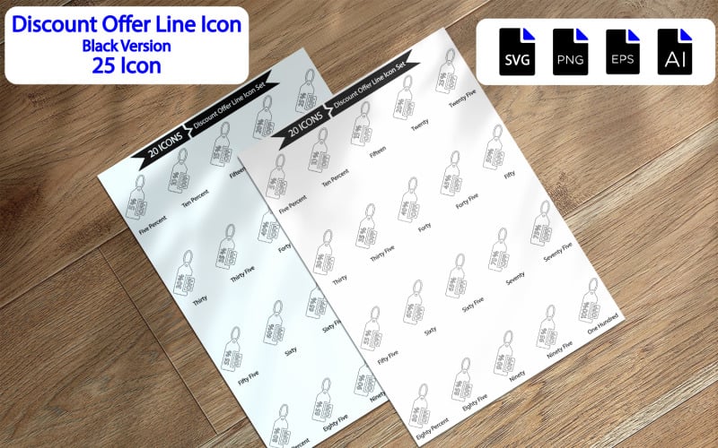 50 Premium Business Icons Pack #195076 - TemplateMonster